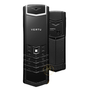 Vertu Signature S Pure Black Mix Diamond, Vertu chính hãng.
