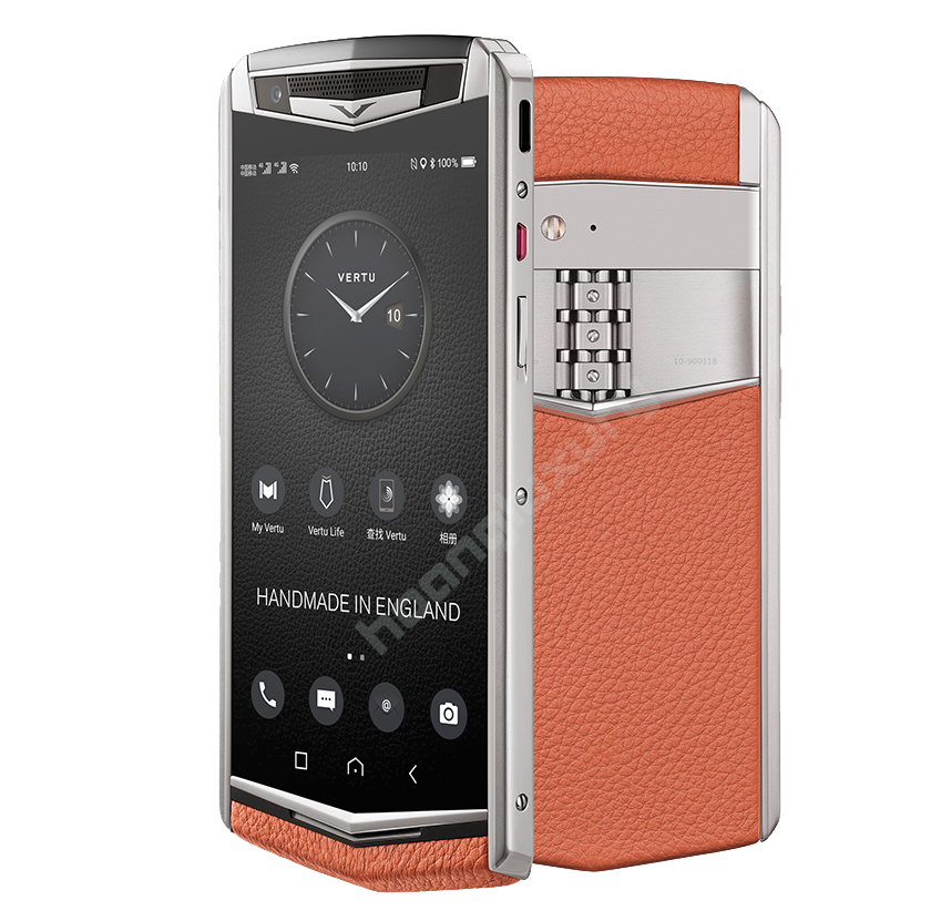 Vertu Aster P Dawning Orange Calf New